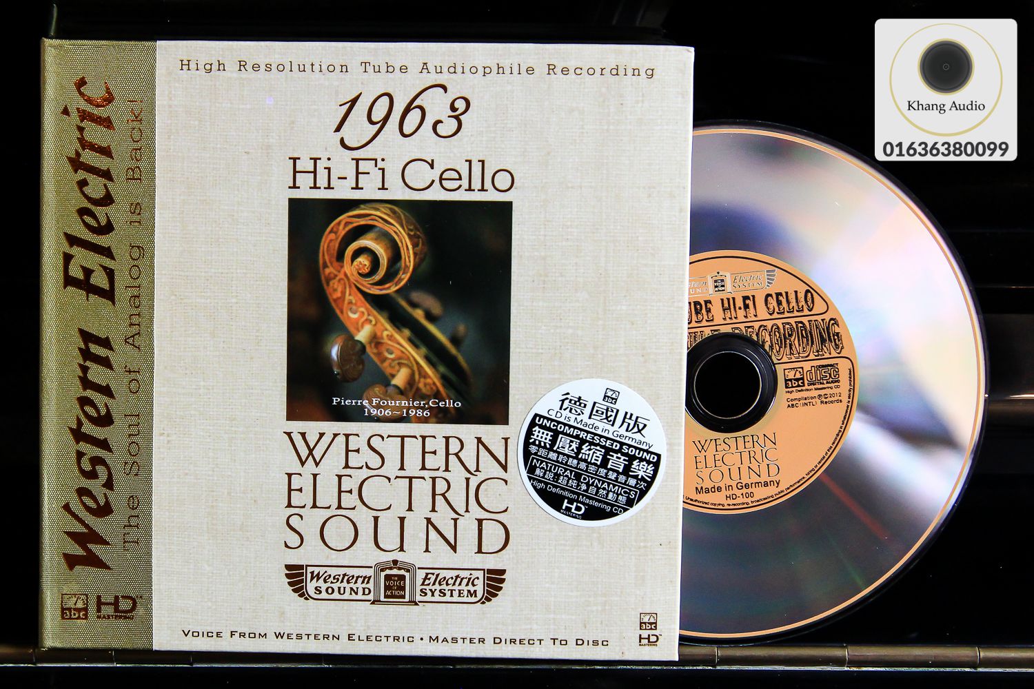 Western Electric Sound - 1963 Hi-Fi Cello CD39-Khang Audio