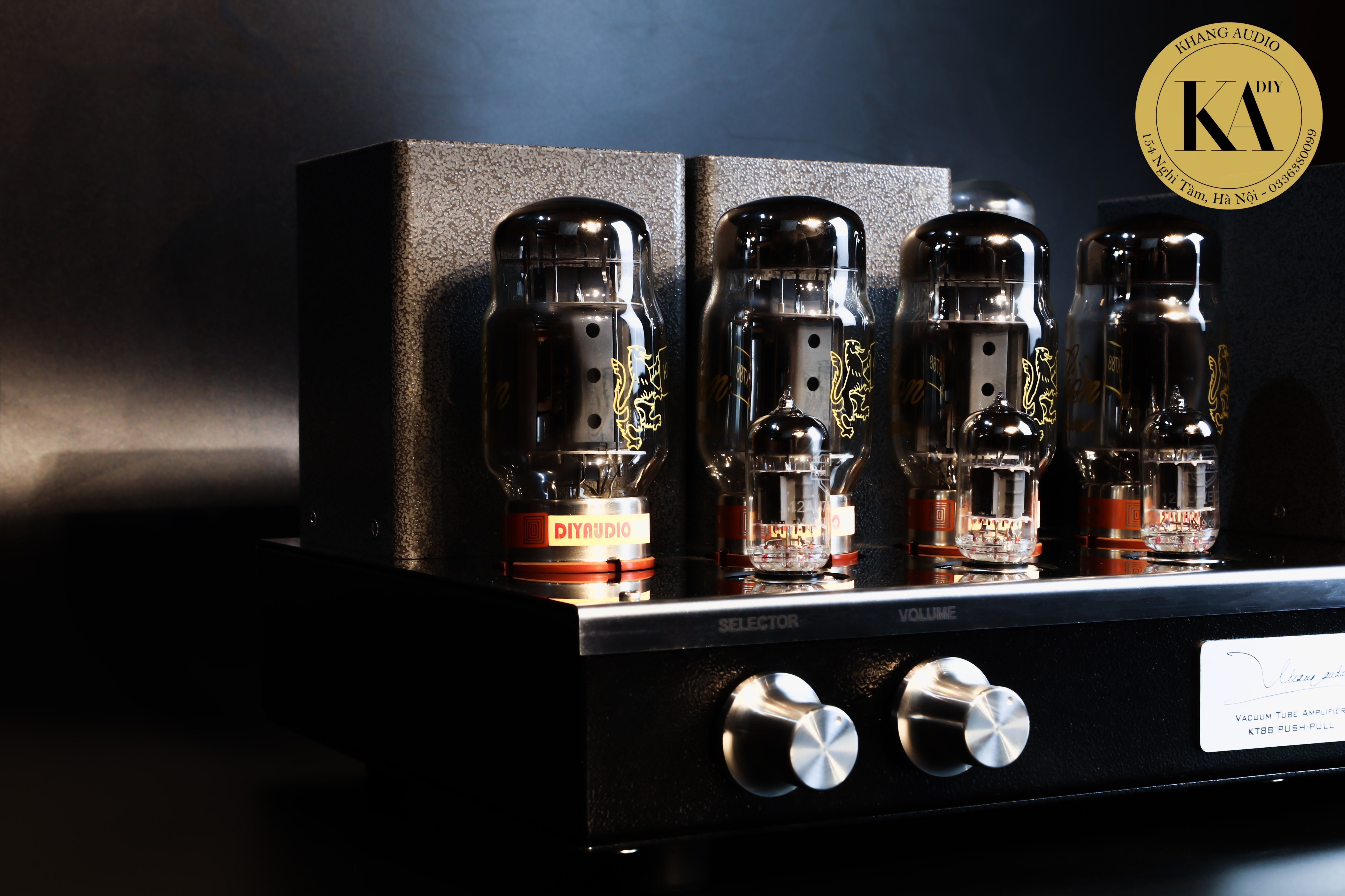 Amply Đèn KT88 Push Pull-Khang Audio