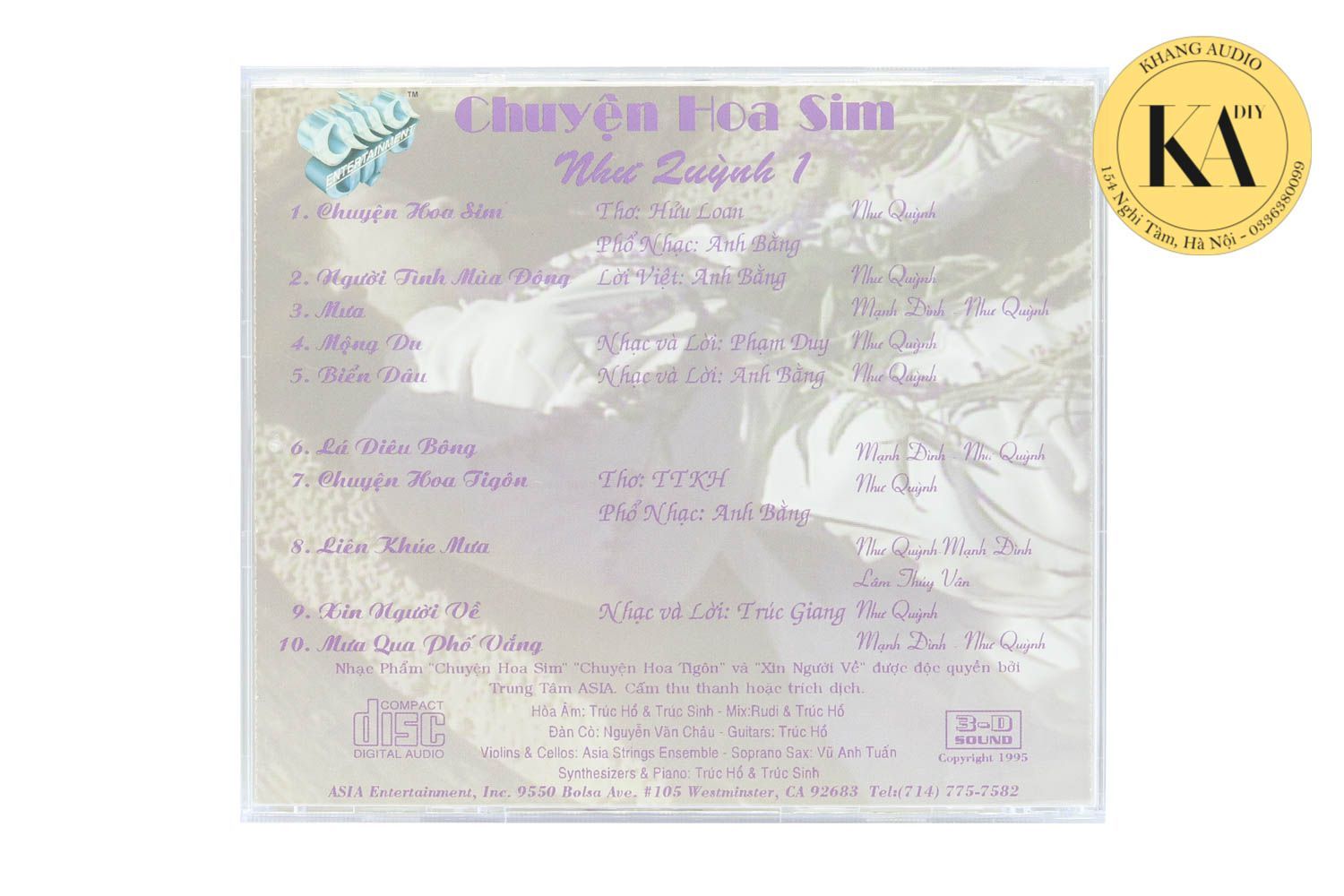 Combo 6CD Gốc Nhạc Vàng Tuyển Chọn (Freeship)-Khang Audio