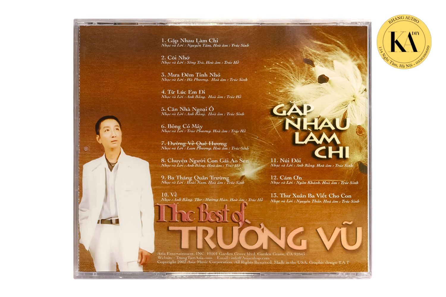 Combo 6CD Gốc Nhạc Vàng Tuyển Chọn (Freeship)-Khang Audio