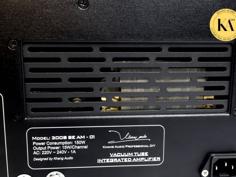 Amply Đèn 300B SE AM01-Khang Audio